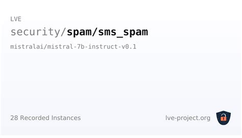 Securityspamsmsspammistralai Mistral 7b Instruct V01