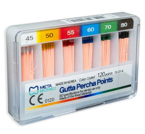 Conos Gutapercha Meta X 120 Boxdental Ec