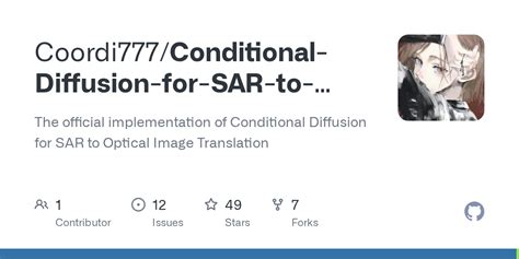 Github Coordi777conditional Diffusion For Sar To Optical Image