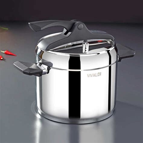 Vivaldi 0045 Premium 4 Liter Classic Pressure Cooker Candy Apple