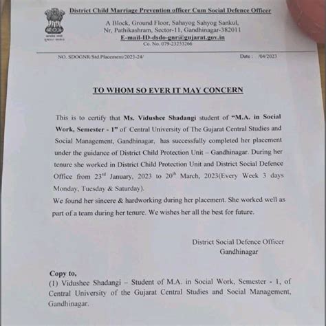 Vidushee Shadangi On Linkedin This Was My First Fieldwork Placement