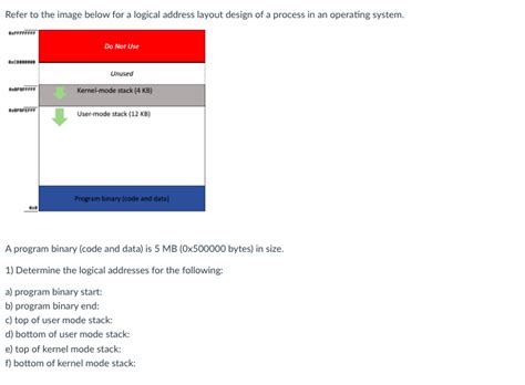 Solved Refer To The Image Below For A Logical Address Layout Chegg Com