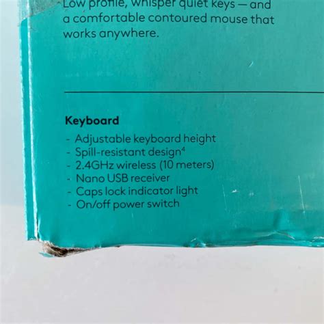 Logitech Mk270r Wireless Keyboard And Mouse New In Box S