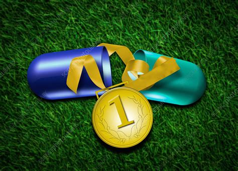 Performance Enhancing Drugs Conceptual Illustration Stock Image F042 9206 Science Photo