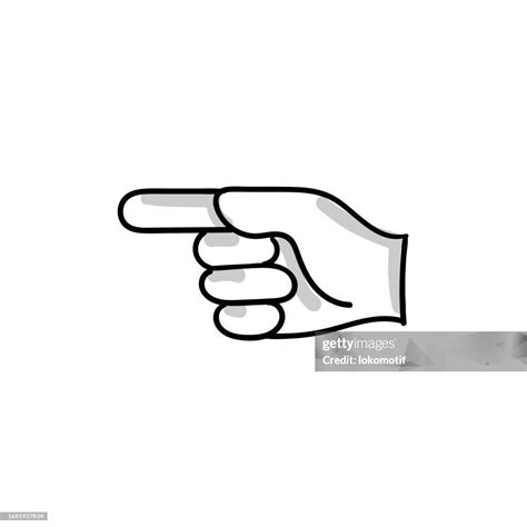 Direction Sketchy Doodle Vector Icon With Editable Stroke The Icon Is Suitable For Web Design