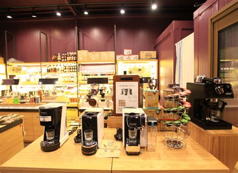 매장모습 커피머신구매 경인유통