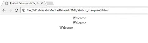 10 Cara Membuat Tulisan Berjalan Di Html Lengkapgambar