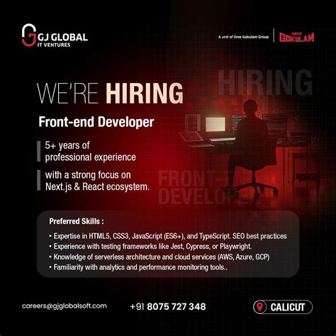Gj Global It Ventures Pvt Ltd On Linkedin Frontenddeveloper Nextjs React Headlesscms