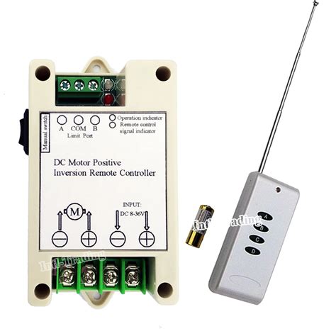 buy 12v 24v dc motor controller motor wireless remote