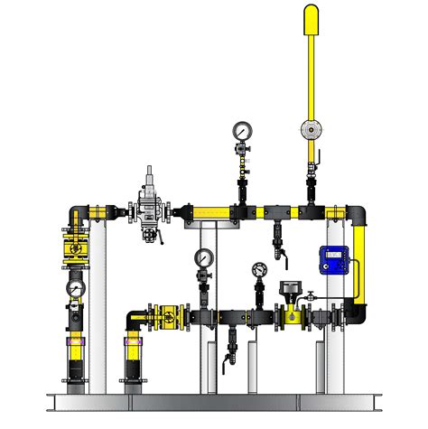 Station Package Metering Regulating Station Hdpe Algas