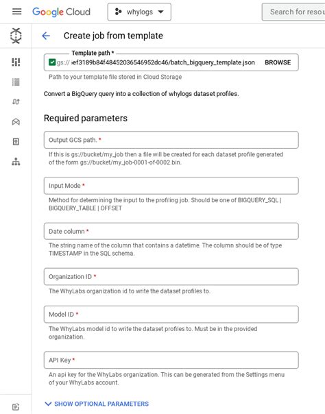 bigquery data monitoring with whylabs
