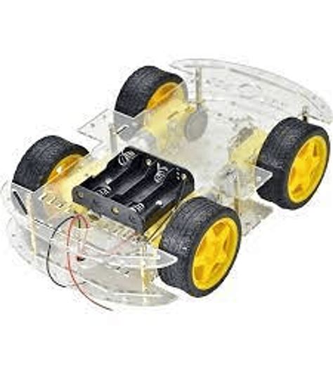Chasis 4wd Kit Carro Smart Robot Arduino Zamux Bogota