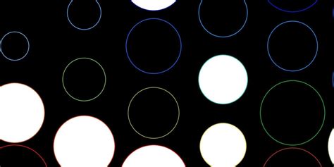 Dark Multicolor Vector Texture With Disks 5873270 Vector Art At Vecteezy