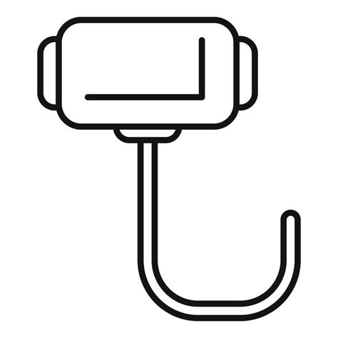 Premium Vector Electronic Scale Hanging From The Ceiling Showing