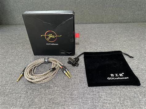 Closed Gucraftsman 6n Single Crystal Silver Upgrade Cable Headphone