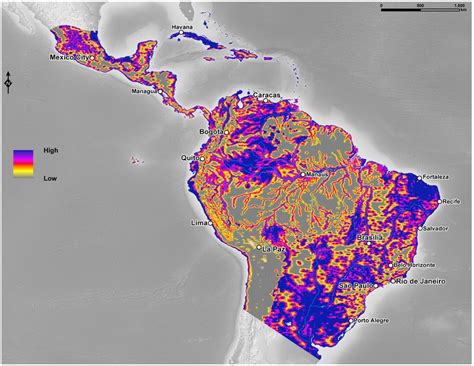 Potential Distribution Of Tungiasis In Latin America 1896 2021 Based Download Scientific