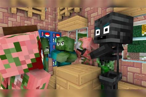 Mc动画：史蒂夫击败实体303史蒂夫动画实体