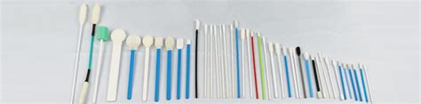 Industrial Sponge Esd Safe Swabs Electronic Long Cleaning Swabs Pp Stick