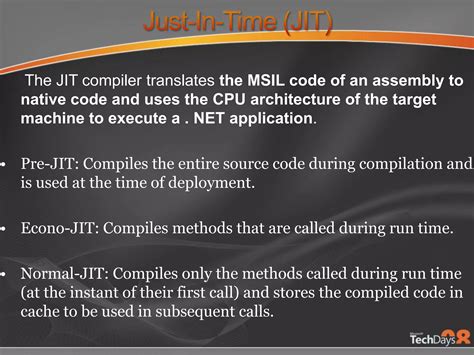 1net Framework Architecture C Ppt