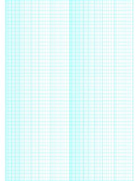 This Semi Logarithmic Or Semi Log Graph Paper With 52 Divisions Long Axis By 2 Cycle