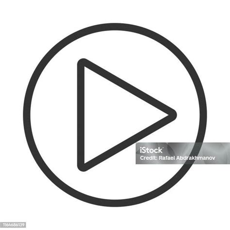 재생 버튼 아이콘 음악 및 비디오 앞으로 모양 기호를 클릭합니다 화살표 시작 플레이어 미디어를 누를 수 있습니다 새로운 Eps 10 벡터 일러스트레이션 검은색에 대한 스톡