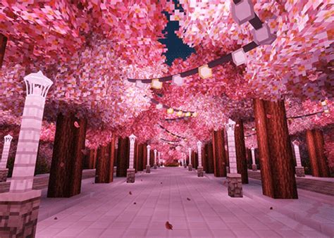 Minecraft Cherry Blossom Tree [ ] Cherry Blossom