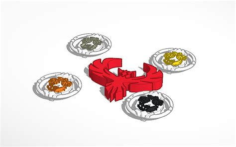 3d Design Phoenix Dragon Project Tinkercad