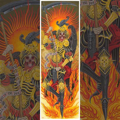 Reaper Panel By Derek Noble Limited Edition Giclée Mindzai Apparel