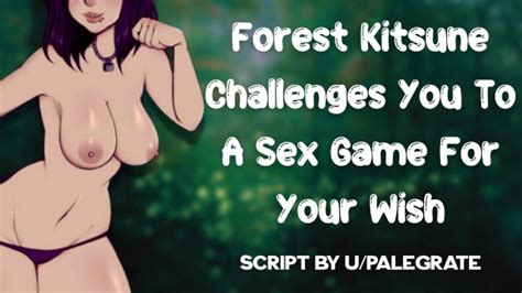 Slutty Forest Kitsune Challenges You To A Sex Game Horny For Human Cock Breed Me