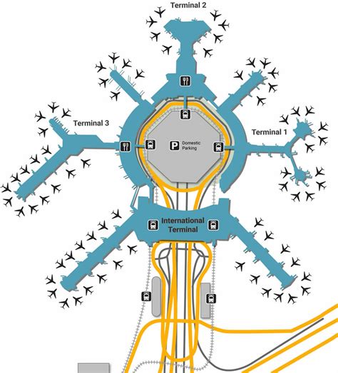 Map Sfo Terminals