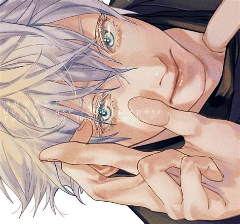 Gojou Satoru Jujutsu Kaisen Drawn By Dm Danbooru