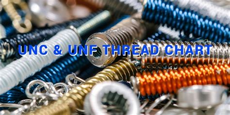 Sae Thread Size Chart Different Types Of Sae Threads