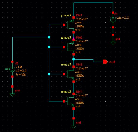 Cmos Inverter With Transistor Stacking Download Scientific Diagram