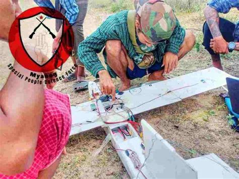 မြောင်မြို့နယ်ရှိ စစ်တပ် တပ်စွဲထားသော နေရာများကို ဒရုန်းဖြင့် ဗုံးကျဲ တိုက်ခိုက်ပြီး စစ်ကောင်စီ