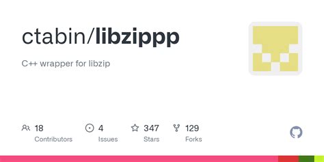 Github Ctabinlibzippp C Wrapper For Libzip