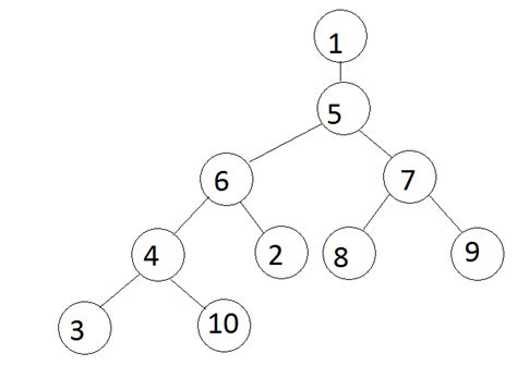 algorithm how to build binary tree knowing only which nodes are