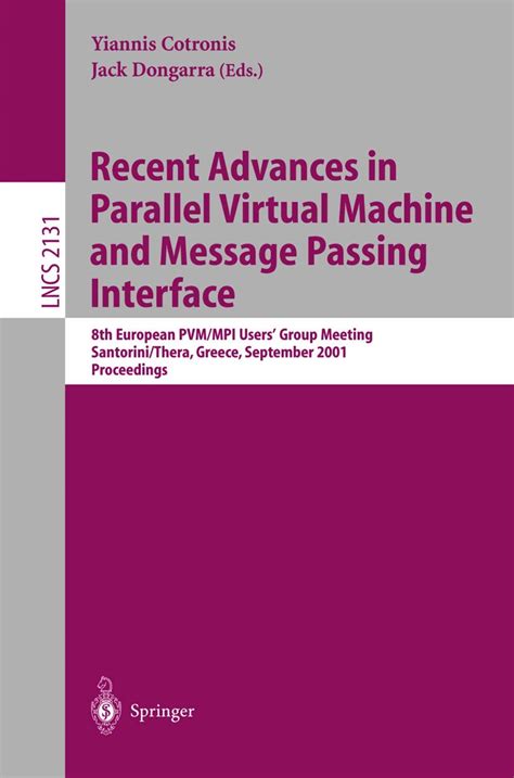 buy recent advances in parallel virtual machine and message passing