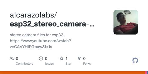 GitHub Alcarazolabs Esp32 Stereo Camera Distance Calculation Stereo