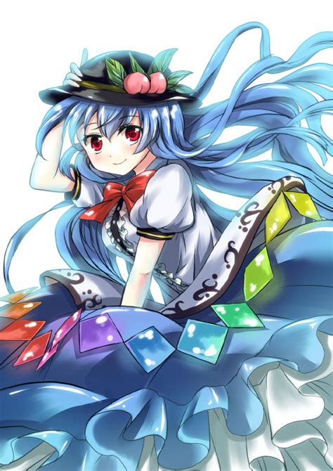 Hinanawi Tenshi Touhou Drawn By Mizumiyako Danbooru