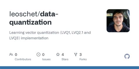 Github Leoschetdata Quantization Learning Vector Quantization Lvq1 Lvq21 And Lvq3