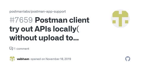 Postman Client Try Out Apis Locally Without Upload To Postman