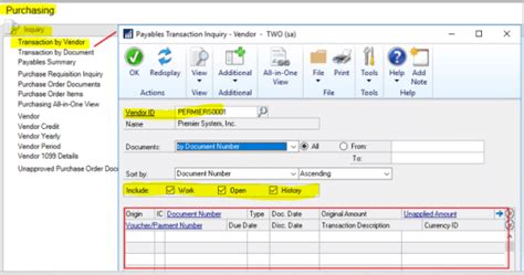 Purchase Order Returns In Dynamics Gp Encore Business Solutions