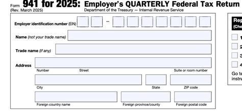 Form 941 Filing Guide Quarterly Federal Tax Return For Employers