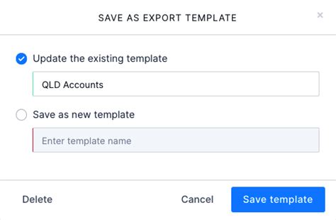 Create Export Templates Skedulo Documentation