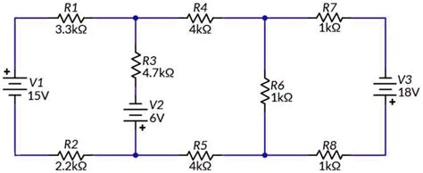 SOLVED For The Following Circuit Solve What Is Asked A Calculate Using The Method Of