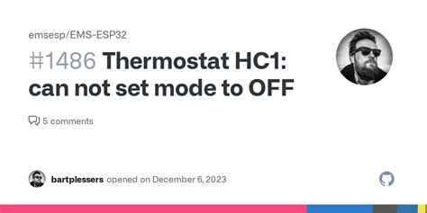 Thermostat Hc1 Can Not Set Mode To Off · Issue 1486 · Emsespems