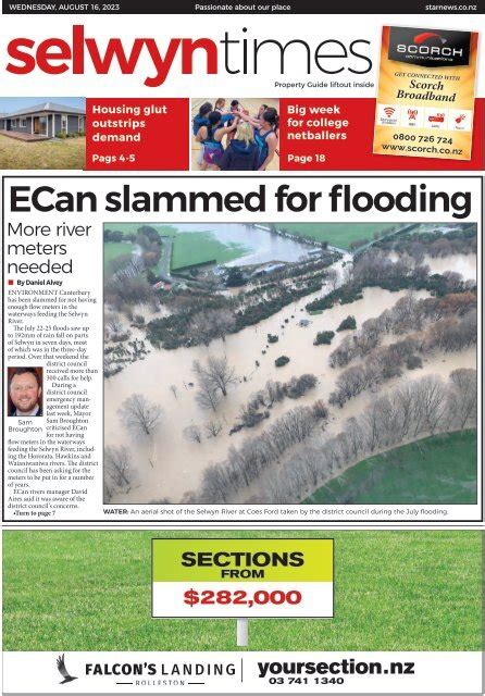Selwyn Times August 16 2023