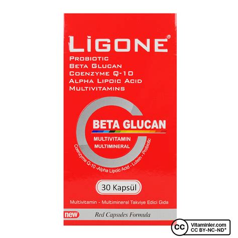 Ligone Beta Glucan Probiotic Multivitamin 30 Kapsül Vitaminler