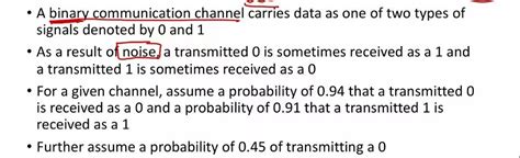 Solved A Binary Communication Channel Carries Data As One Chegg