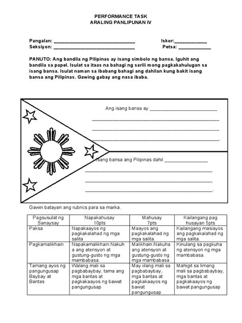 Performance Task Ap 4 Pdf